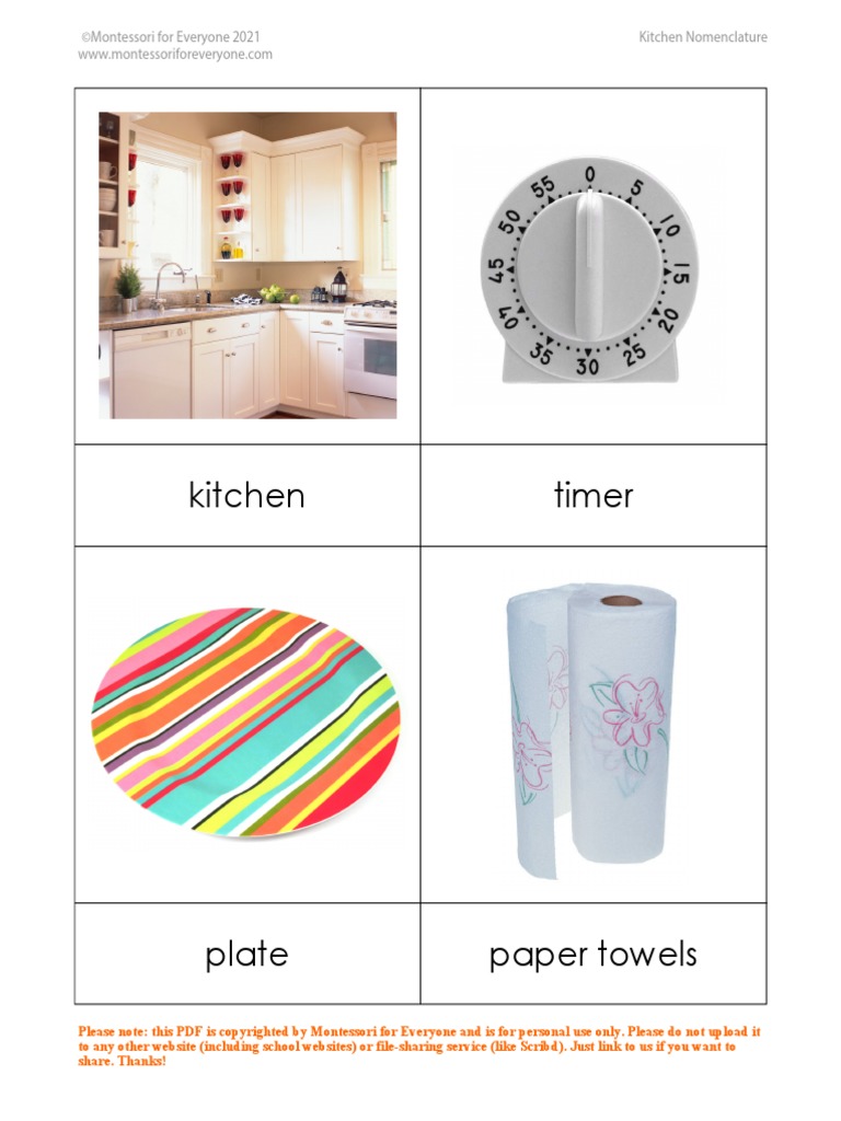 Kitchen Nomenclature | PDF