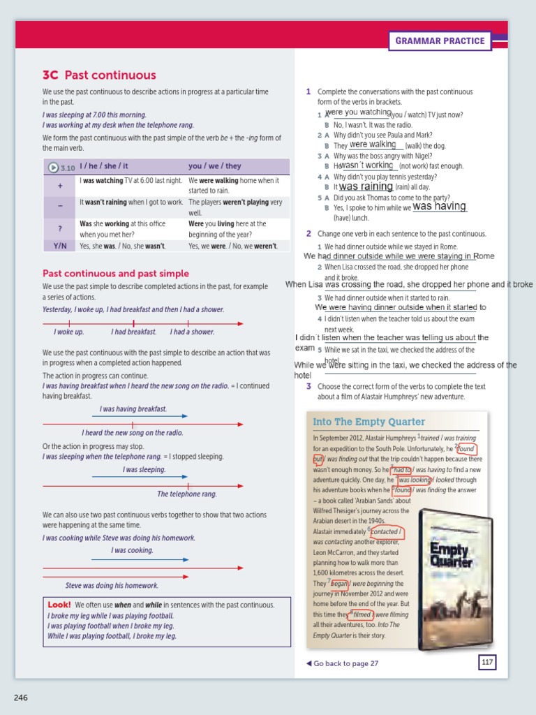 B1 Grammar Practice Workbook Answers | PDF | Adverb | Verb