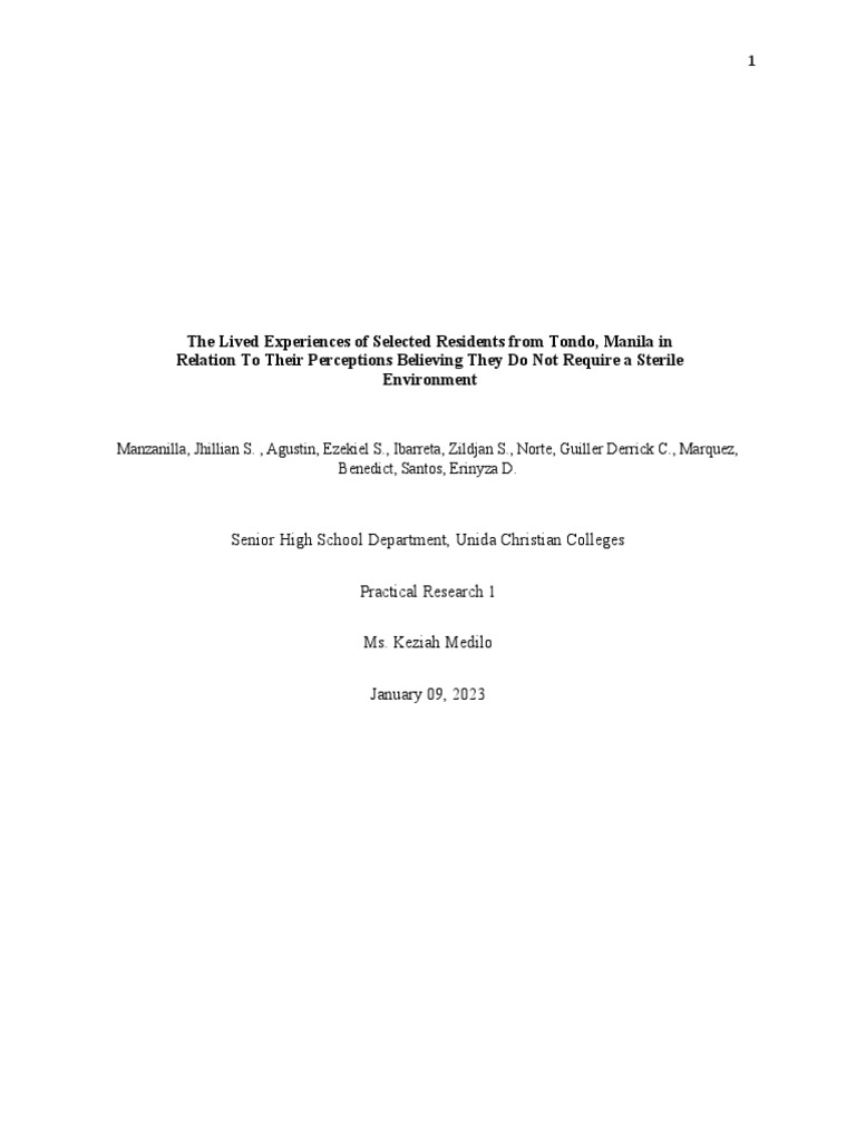 Ucc Qualitative Research Proposal - Group 3 | PDF | Air Pollution ...