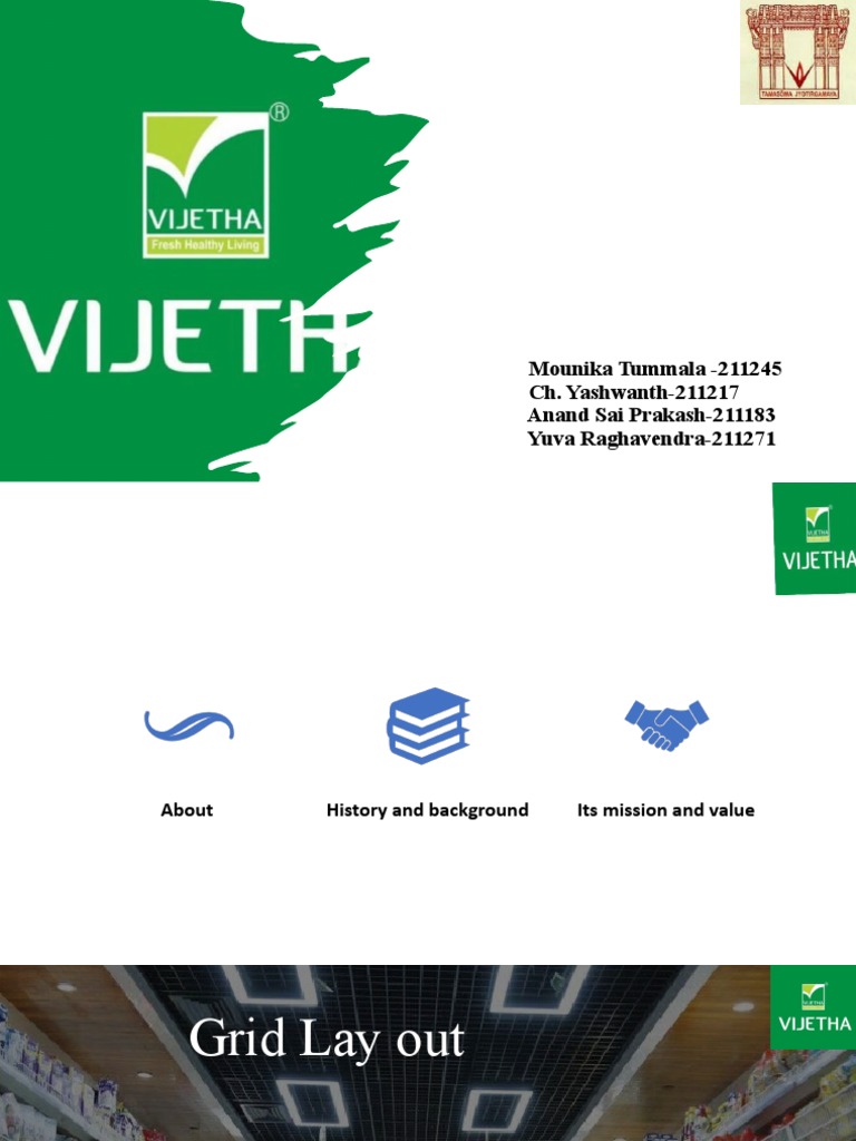 Vijetha Supermarkets Stock Management | PDF