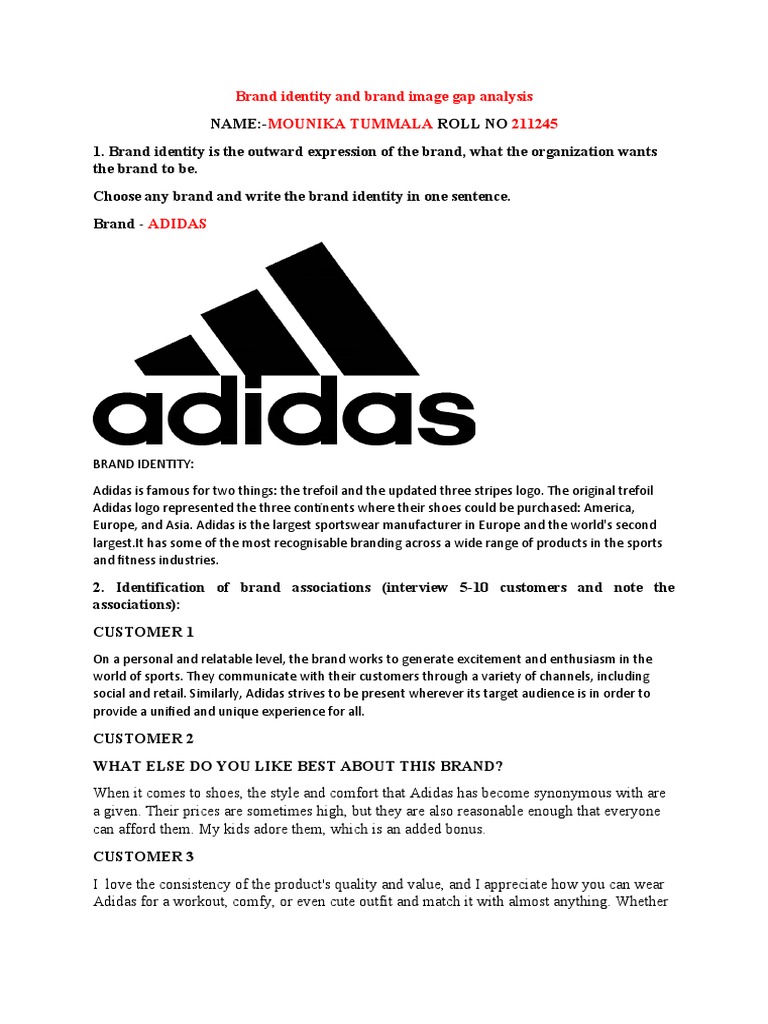 BM Assignment | PDF | Adidas | Brand