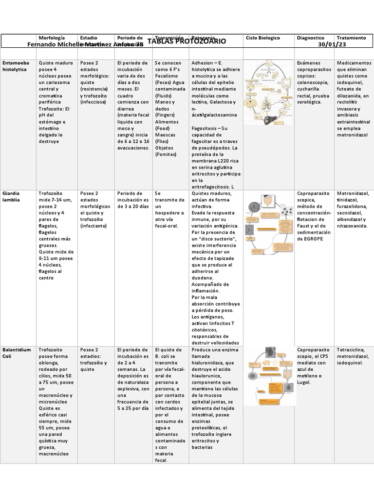 TABLA | PDF | Especialidades Medicas | Medicina CLINICA