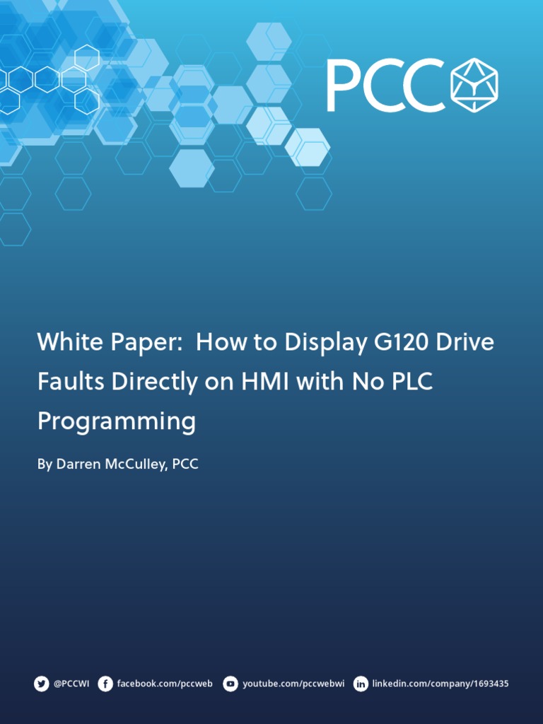 Display G120 Drive Faults on HMI | PDF | Programmable Logic Controller ...