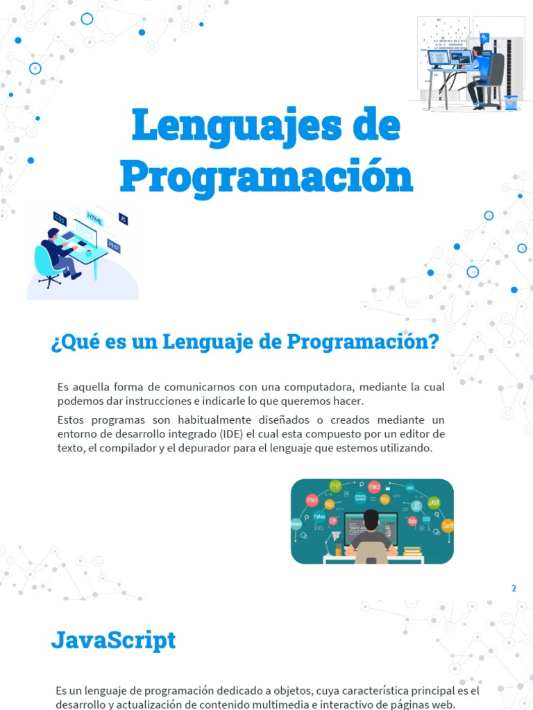 Lenguajes de Programacion | Descargar gratis PDF | Lenguaje de programación | Programación de ...