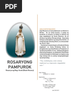 Tagalog Rosary Guide | PDF