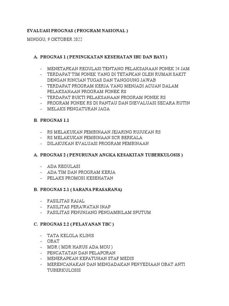 Evaluating National Programs | PDF
