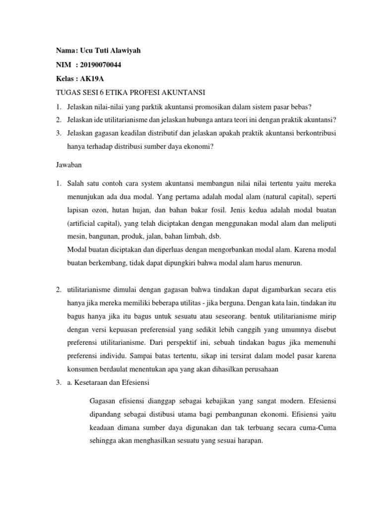 Sesi 6 Efa | PDF | Ilmu Sosial