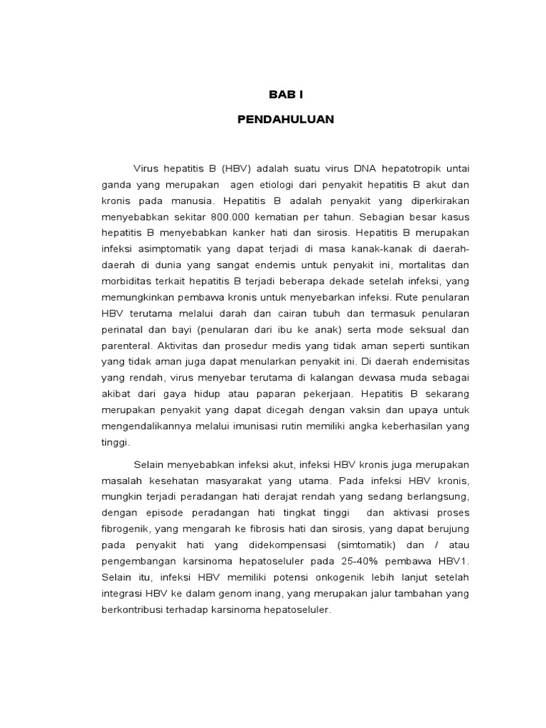 Virus Hepatitis B | PDF | Pengembangan Diri