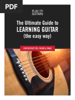 The Beginner Guitarist Playbook | PDF | Chordophones | Irish Musical ...