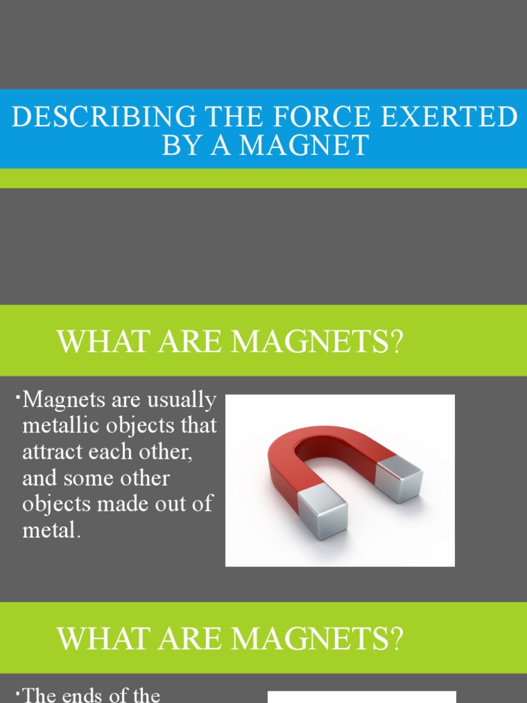 Understanding Magnetic Force and Poles | PDF