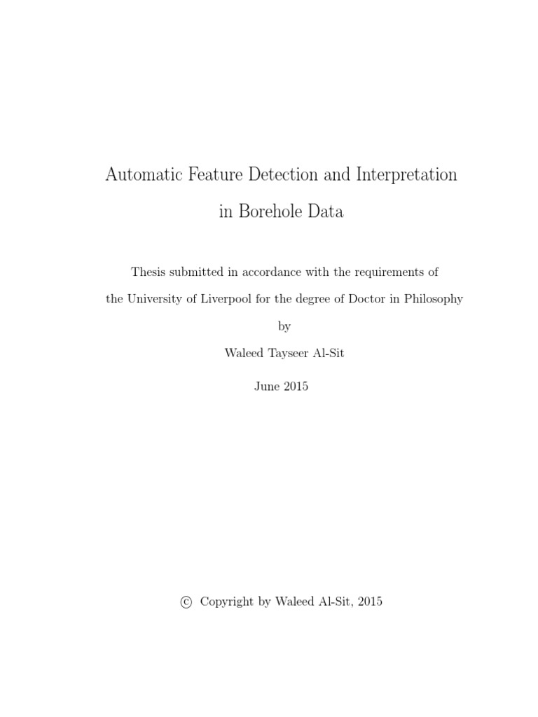 Geotechnics Automatic Feature Detection And Interpretation In Borehole Hirat Acoutic