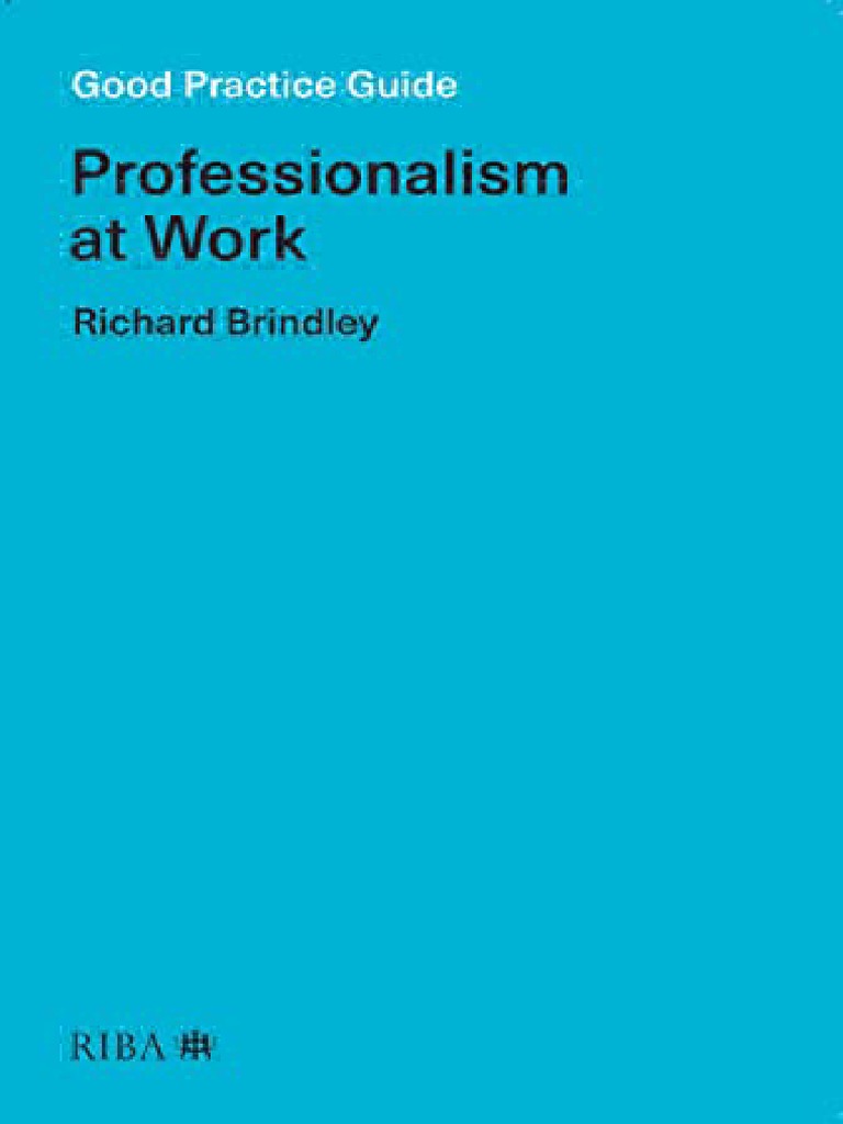 Good Practice Guide PDF | PDF | Architect | Profession