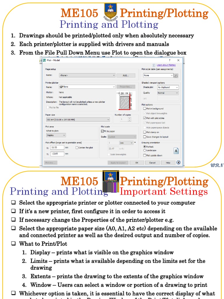 Me105 Lecture 11 Printing And Plotting Pdf Pdf Printer Computing 3 D Computer Graphics