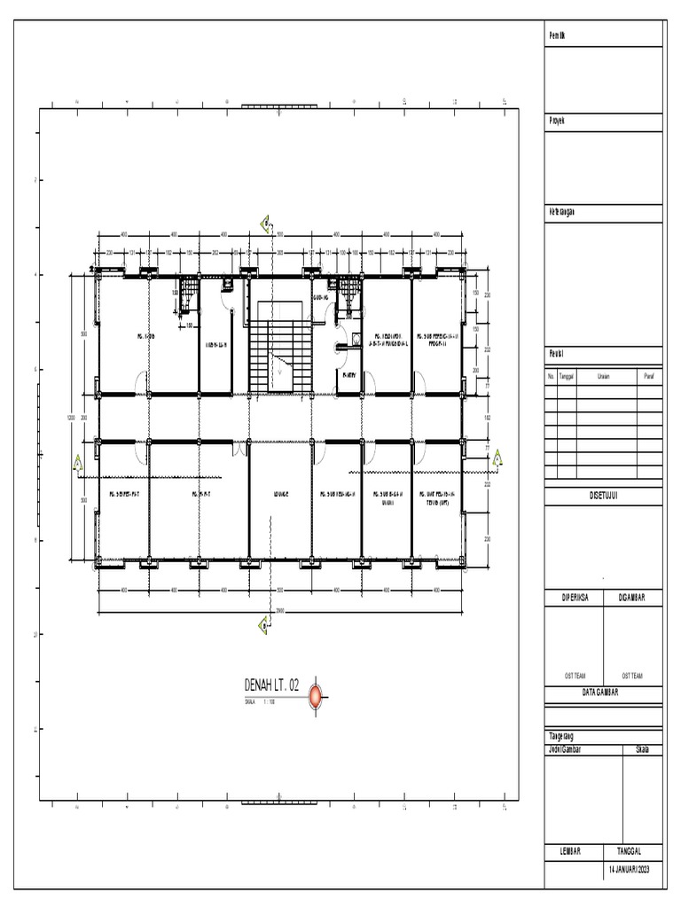 Denah Kantor LT.2 | PDF
