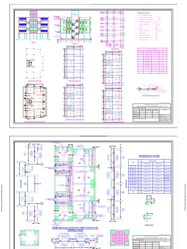 Sample Sheets | PDF | Building Technology | Civil Engineering