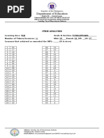 Cot 3 - Tle Ict Week 6 | PDF | Spreadsheet | Microsoft Excel
