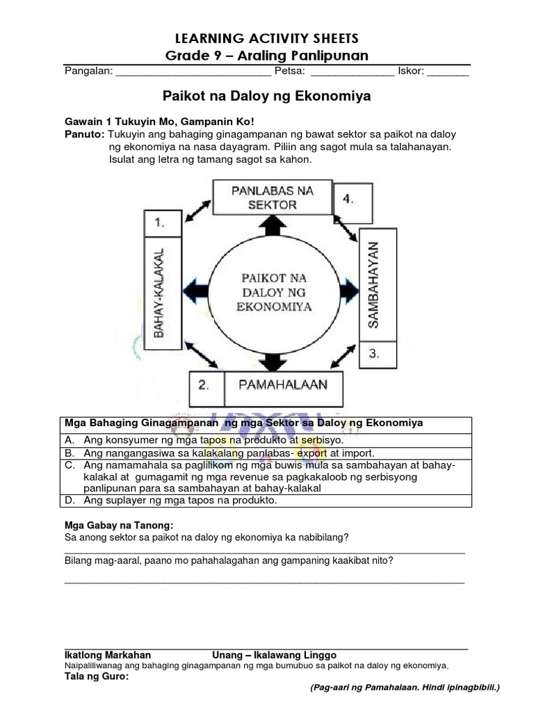 Ap 9 - Q3 - Las 1 RTP | PDF