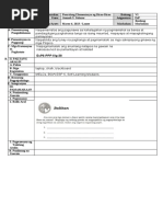 Esp Grade 3 Lesson Exemplar - Week 5 | PDF