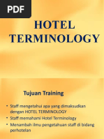 Istilah Penting di Dunia Perhotelan | PDF