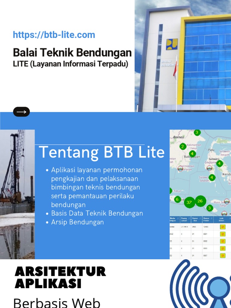 Layanan BTB Online untuk Bendungan | PDF
