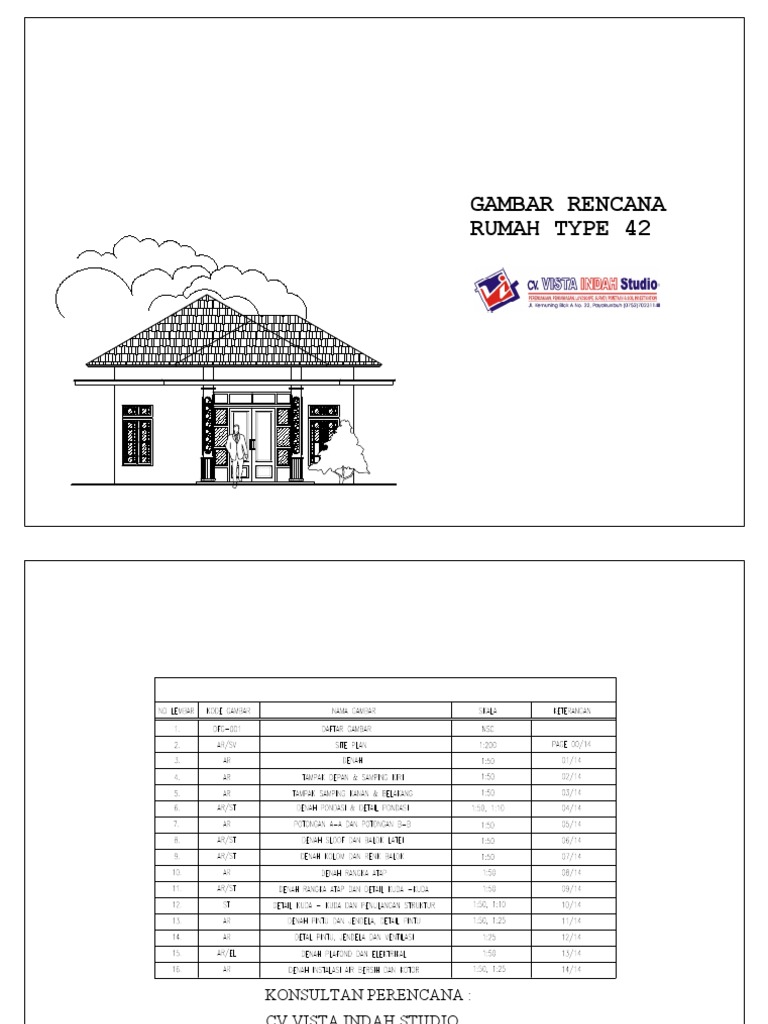 Rumah 4 (Type 42) PDF | PDF
