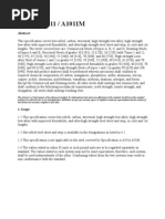 Astm A1011-02 | PDF | Steel | Rolling (Metalworking)