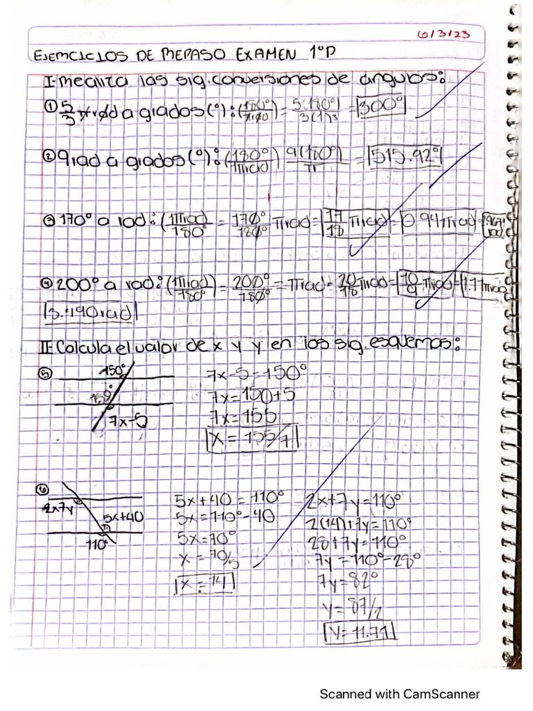 Carlos Andrés Galvan Briseño 2B Ejercicios de Repaso Examen 1ºP PDF | PDF