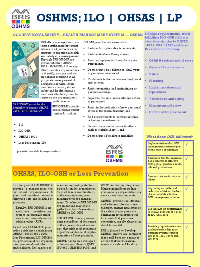 Osh MS | PDF | Occupational Safety And Health | Risk Management