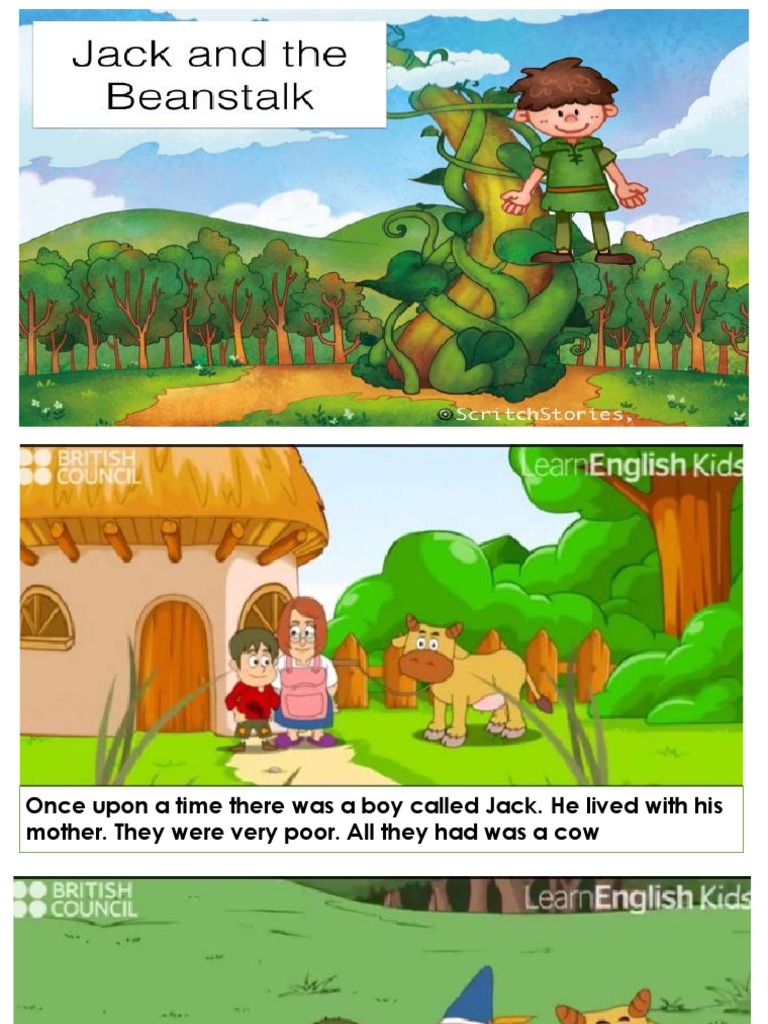 Jack and the Beanstalk: A Short Story | PDF | Home & Garden | Art