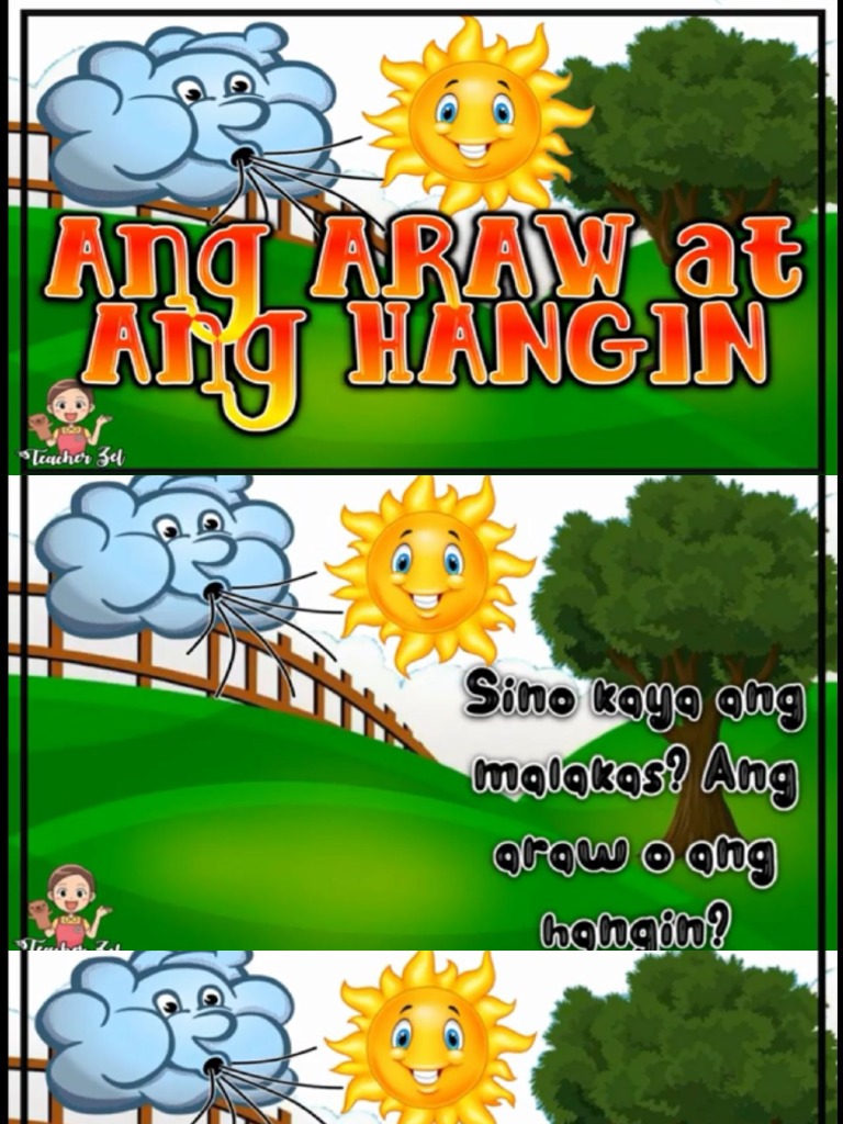 Ang Araw at Ang Hangin | PDF