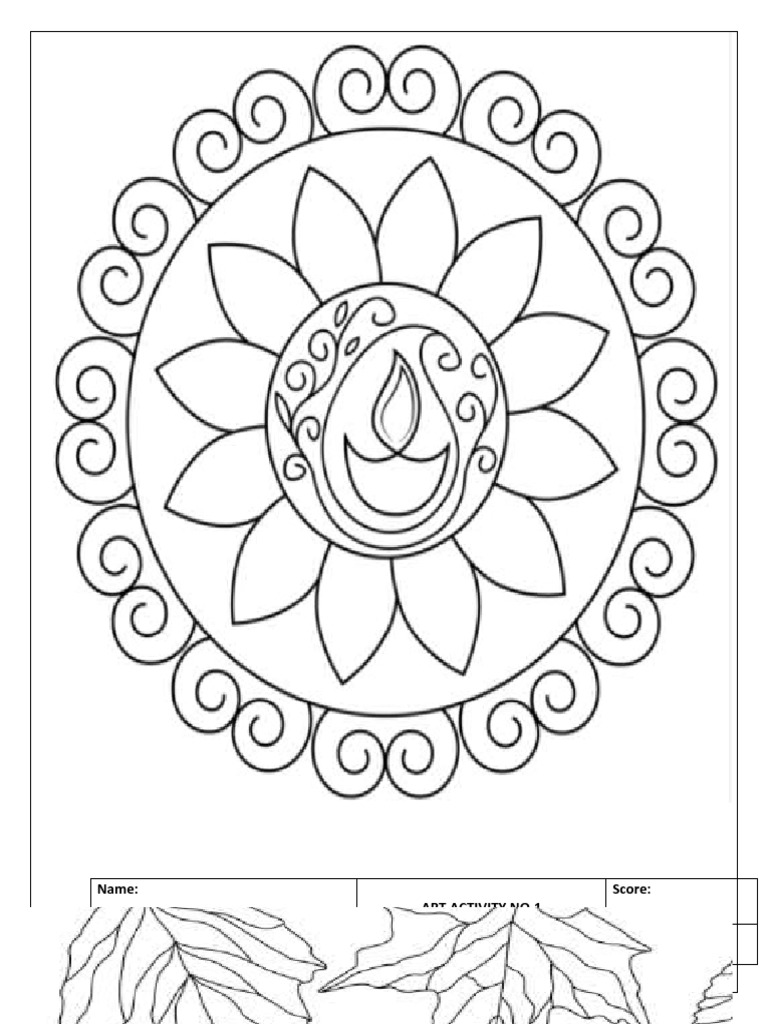 Rangoli Templates Per Period | PDF