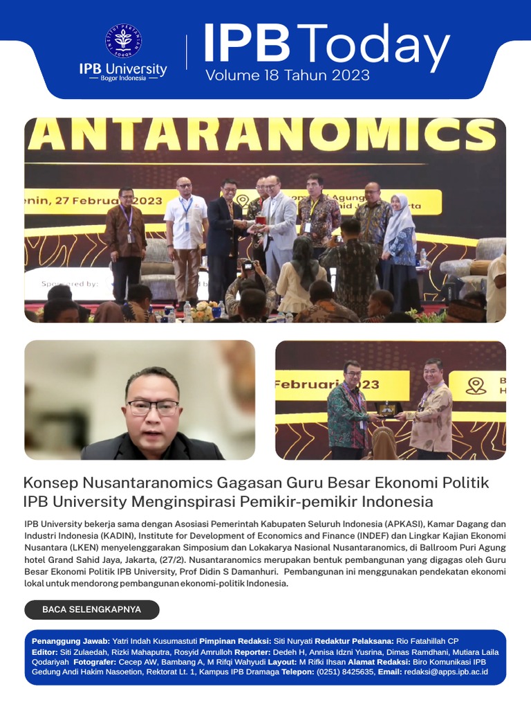 IPB Today 2023 - Edisi 18 | PDF