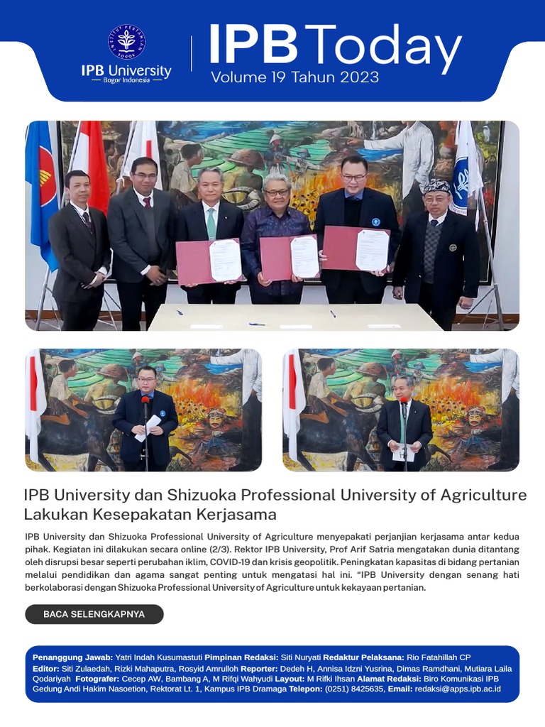IPB Today 2023 - Edisi 19 | PDF