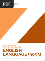 Learners Guide 9093 | PDF | Language Acquisition | English Language
