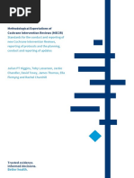 Cochrane Checklist | PDF | Meta Analysis | Risk