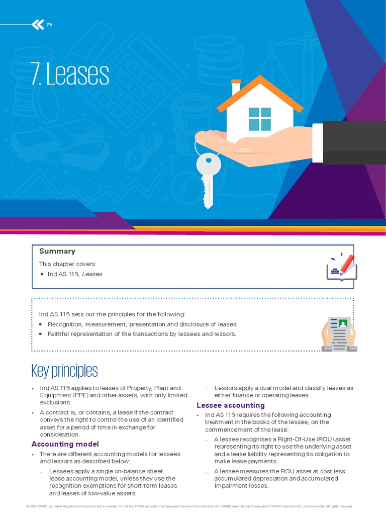 Chapter 07 Leases Ind As Implementation Guide | PDF | Lease | Fair Value