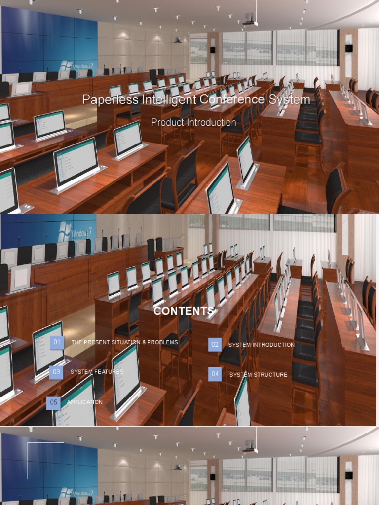 ITC Paperless Conference System Introduction | PDF | Computer Monitor ...