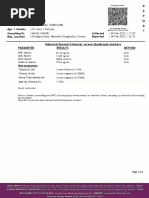 NIPT Sample Report | PDF | Medicine | Clinical Medicine