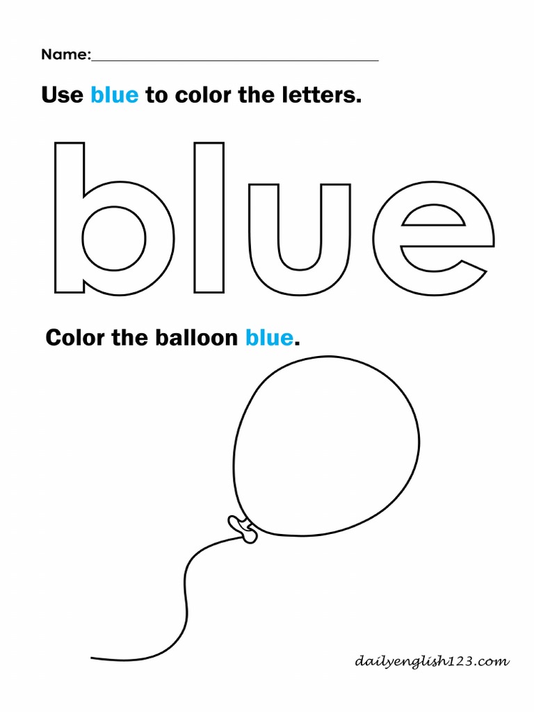 Coloring Worksheet 4 | PDF