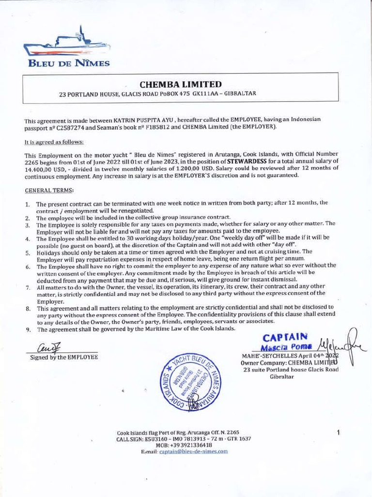 Chemba Limited | PDF