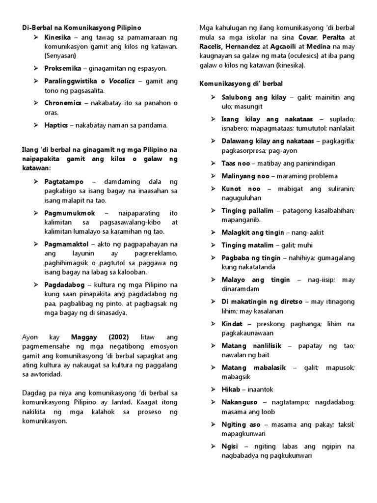 Di Berbal | PDF