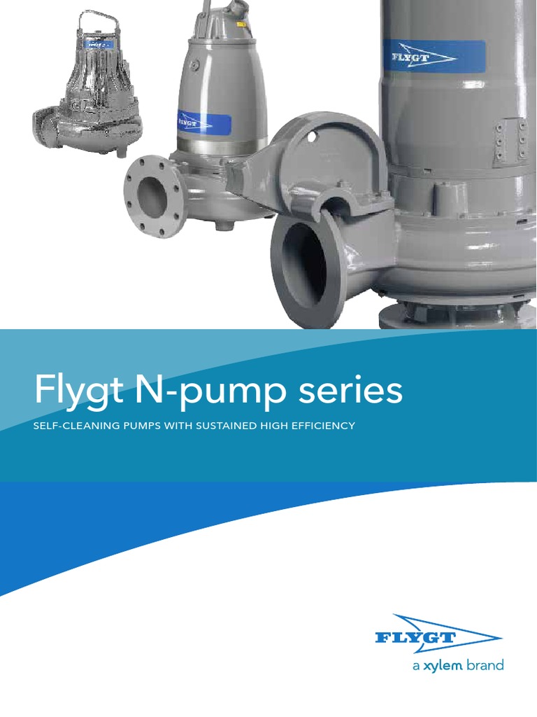 Flygt N Series | Download Free PDF | Pump | Electric Motor