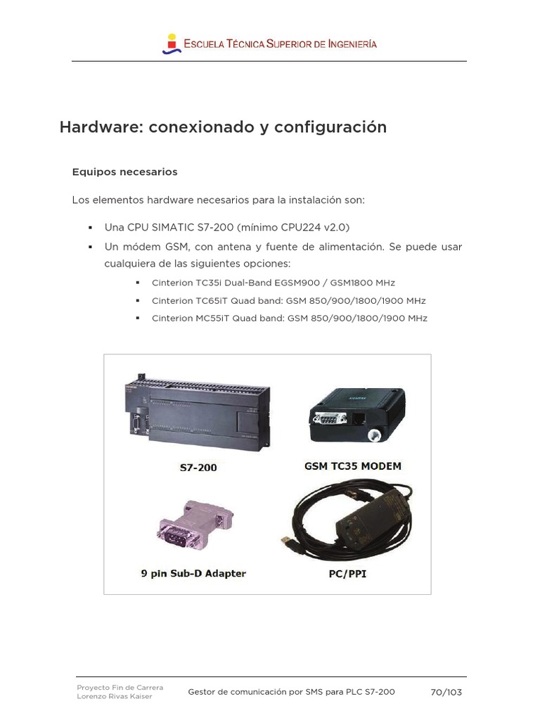 10 - Hardware - Conexionado y ConfiguraciÃ N | PDF | Gsm | Hardware de ...