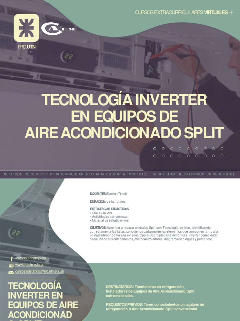 Tecnologia Inverter en Equipos de Aire Acondicionado Split 3 | PDF | Electrónica | Relé