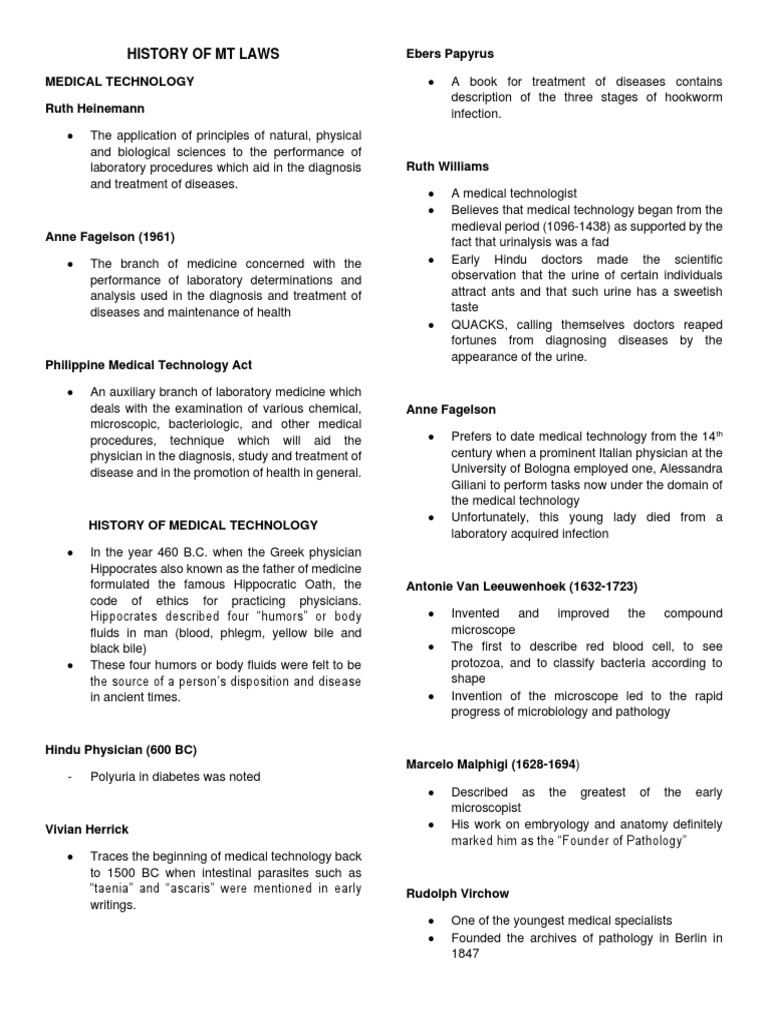 Prelims MT Laws | PDF | Licensure | Medicine