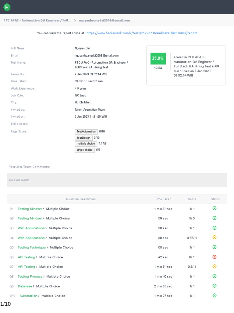 Report_PTC_APAC_-_Automation_QA_Engineer___FullStack_QA_Hiring_Test ...