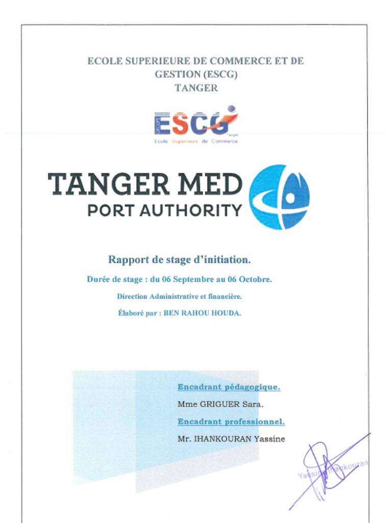 Rapport de Stage BEN RAHOU HOUDA PDF | PDF