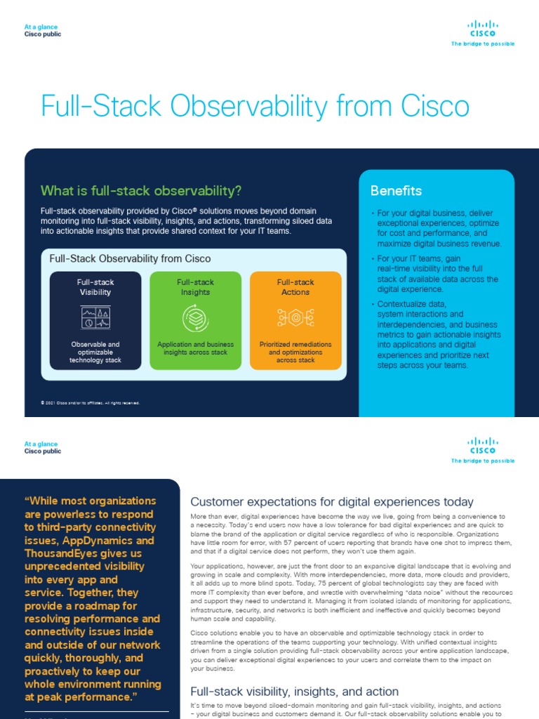 Full Stack Observability Aag | PDF | Computing | Information Technology