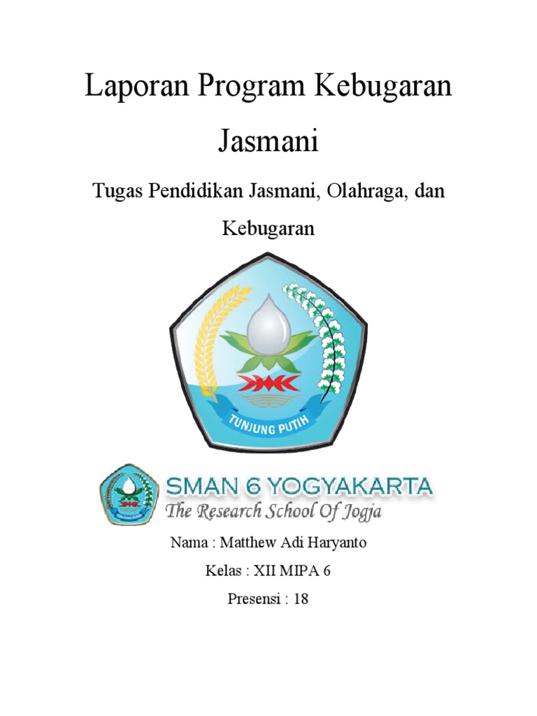 Laporan Program Kebugaran Jasmani | PDF