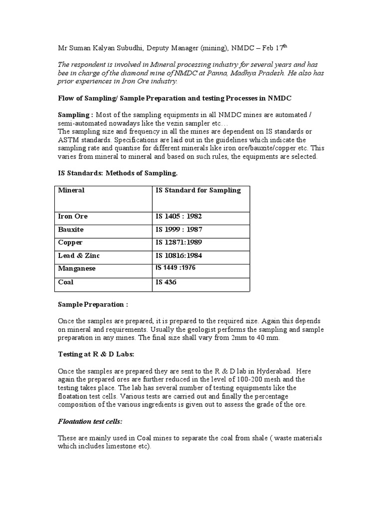 NMDC | PDF | Technology & Engineering